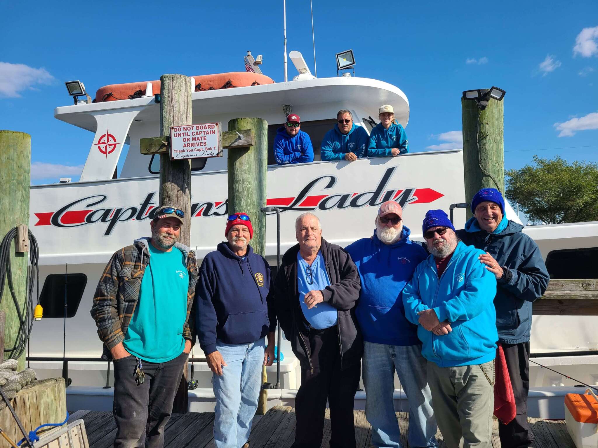 Head Boat Fishing in Delaware - Captain's Lady Charter